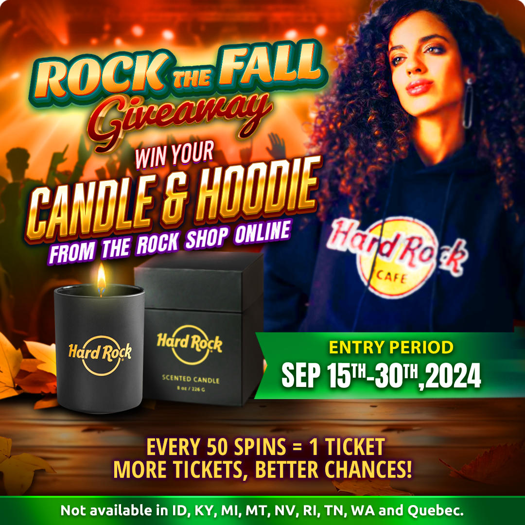 Fall Rock Shop Promo Giveaway | Hard Rock