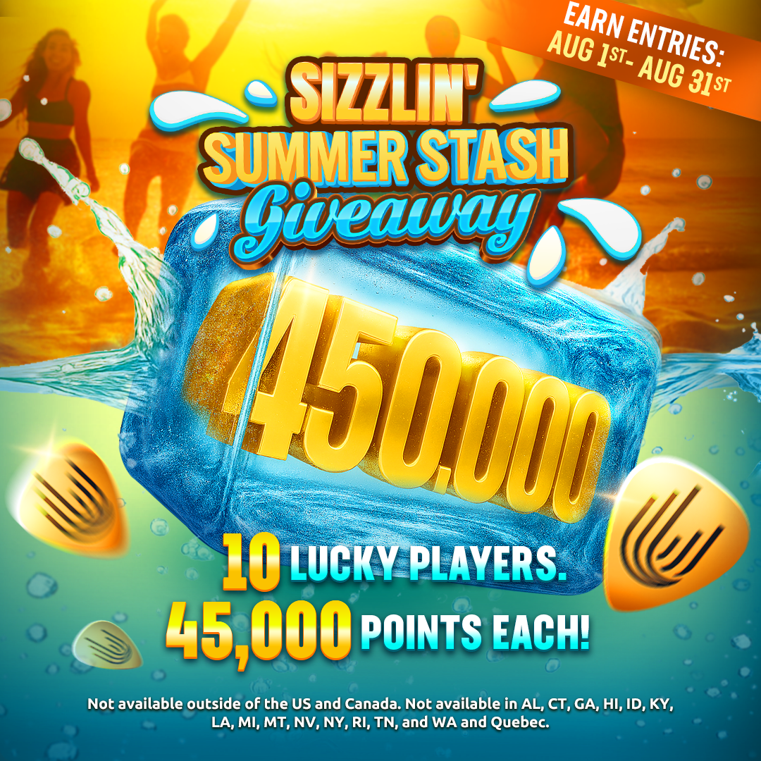 Sizzlin’ Summer Stash Giveaway From Hard Rock Games