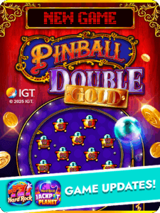 New IGT Slot Machine Game - Pinball Double Gold
